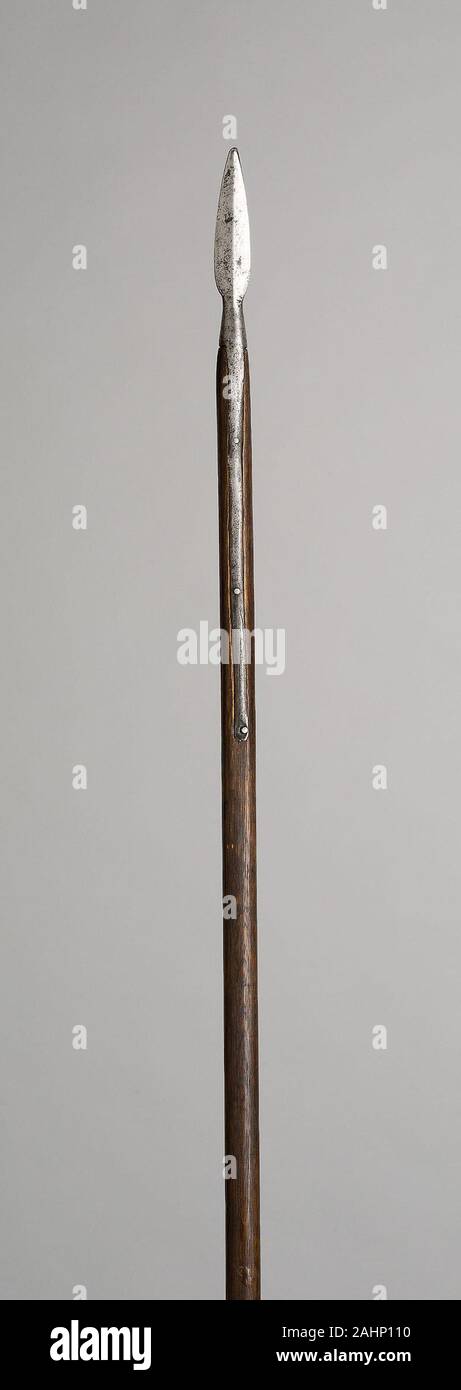 Infantry Pike. 1700–1800. Germany. Steel and wood (oak Stock Photo - Alamy
