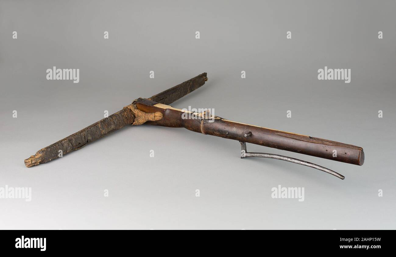 Crossbow. 1440–1510. Europe. Steel, iron, horn, bone, staghorn, birch ...