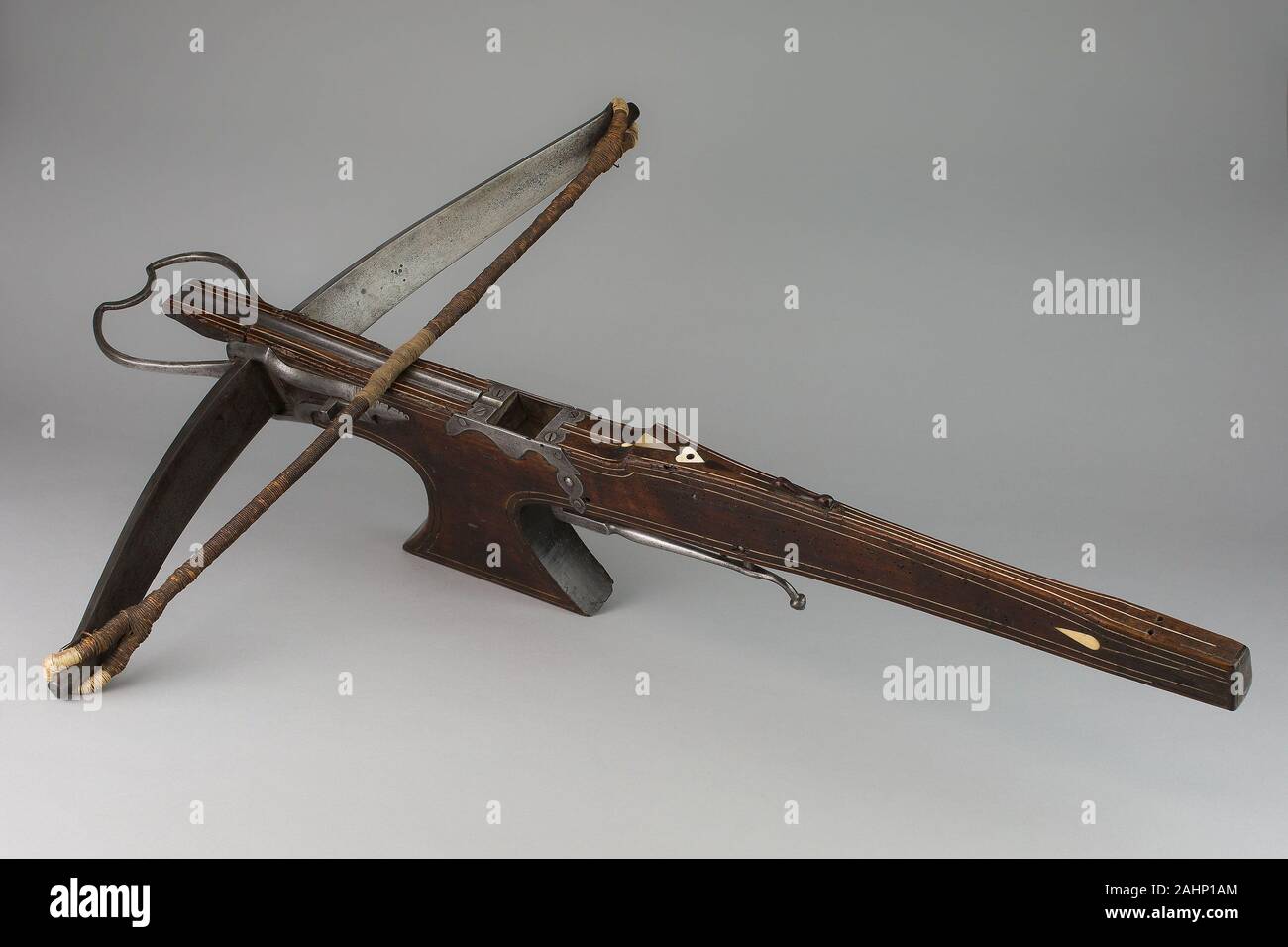 Target Crossbow. 1500–1600. France. Wood, steel, and cord Stock Photo ...