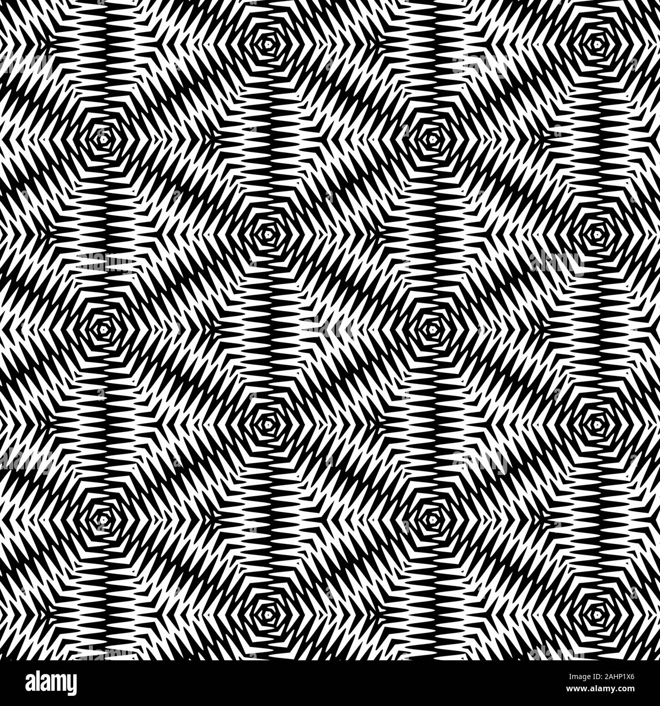 Repeating Black White Wave Pattern High Resolution Stock Photography and Images - Alamy