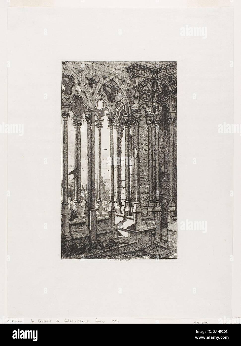 Engraving with etching on ivory laid paper hi-res stock photography and ...