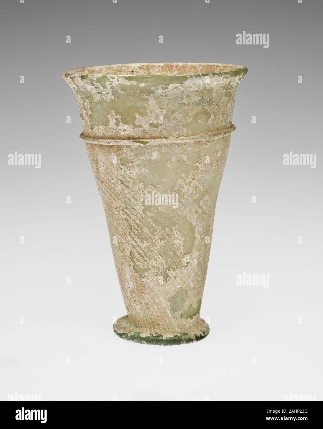 Ancient Roman. Beaker. 201 AD–400 AD. Syria. Glass, mold-blown ...