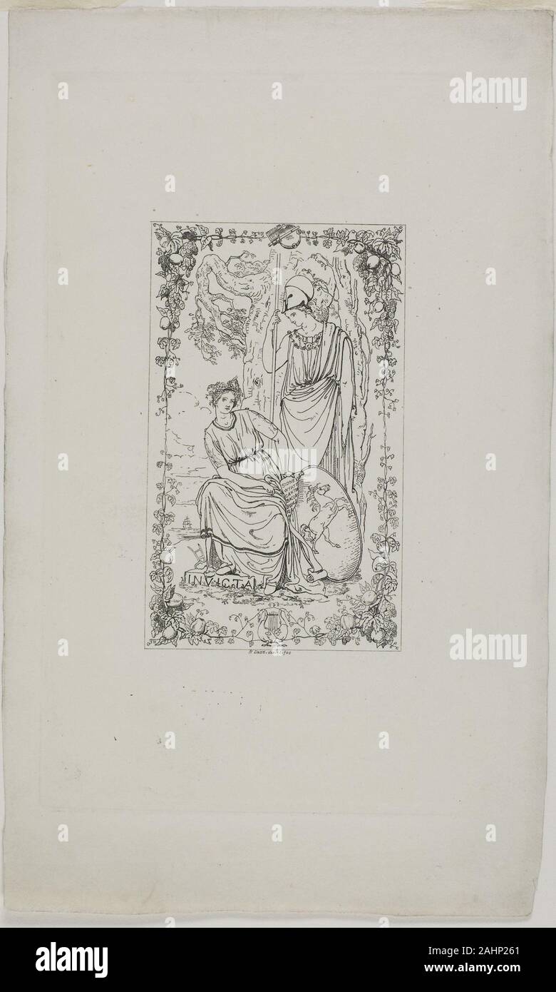 Richard Dadd. Invicta. 1842. England. Etching on ivory wove paper Stock ...