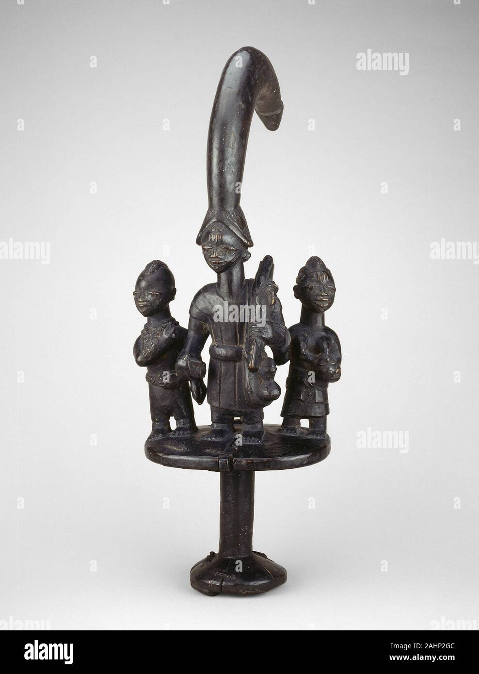 Yoruba. Esu Dance Staff (Ogo Elegbara). 1825–1900. Nigeria. Wood This ...