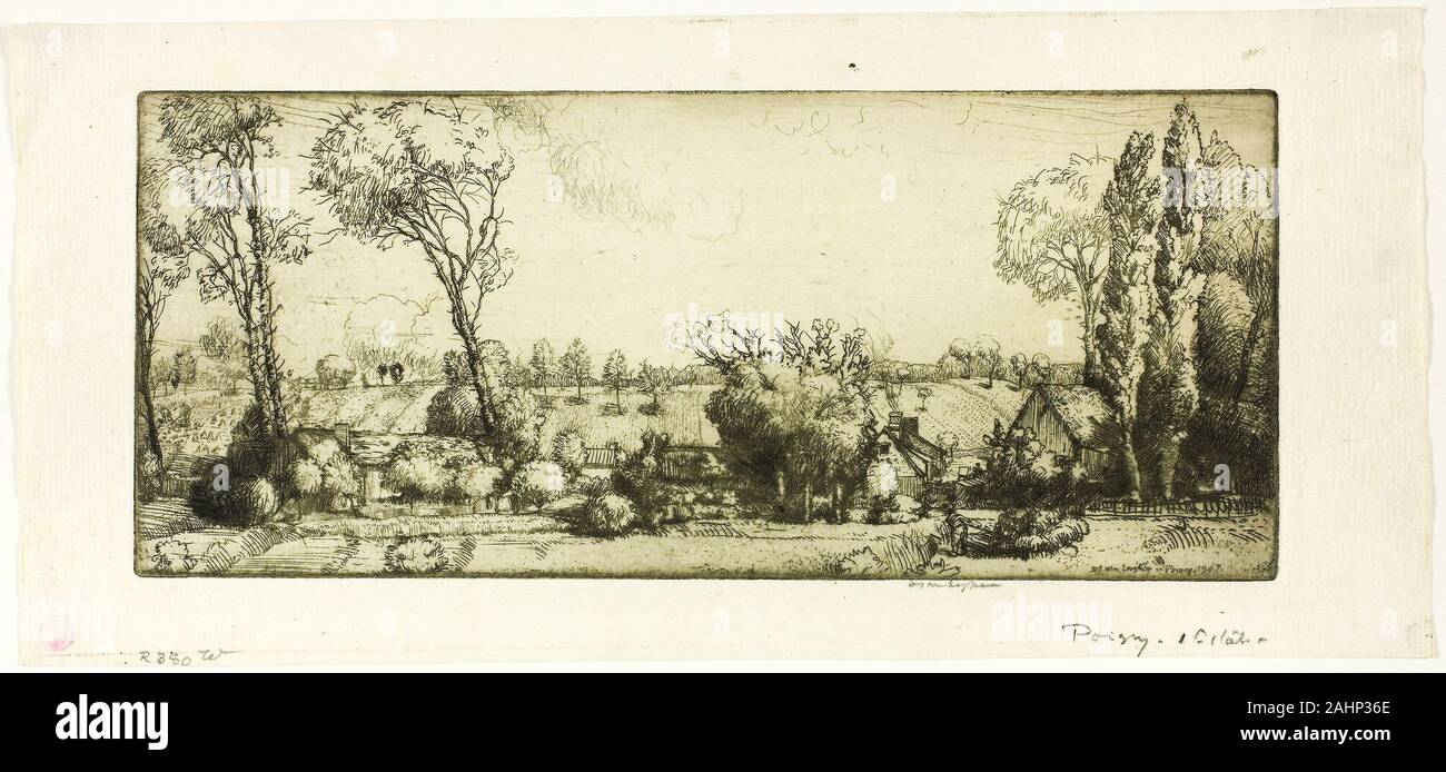 Donald Shaw MacLaughlan. Landscape, Poigny. 1907. United States ...