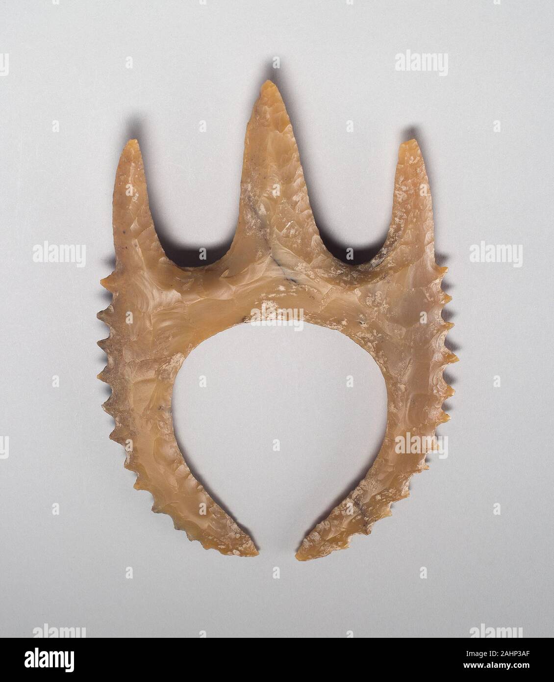 Maya. Eccentric Flint. 100 AD–300 AD. México. Flint Stock Photo - Alamy