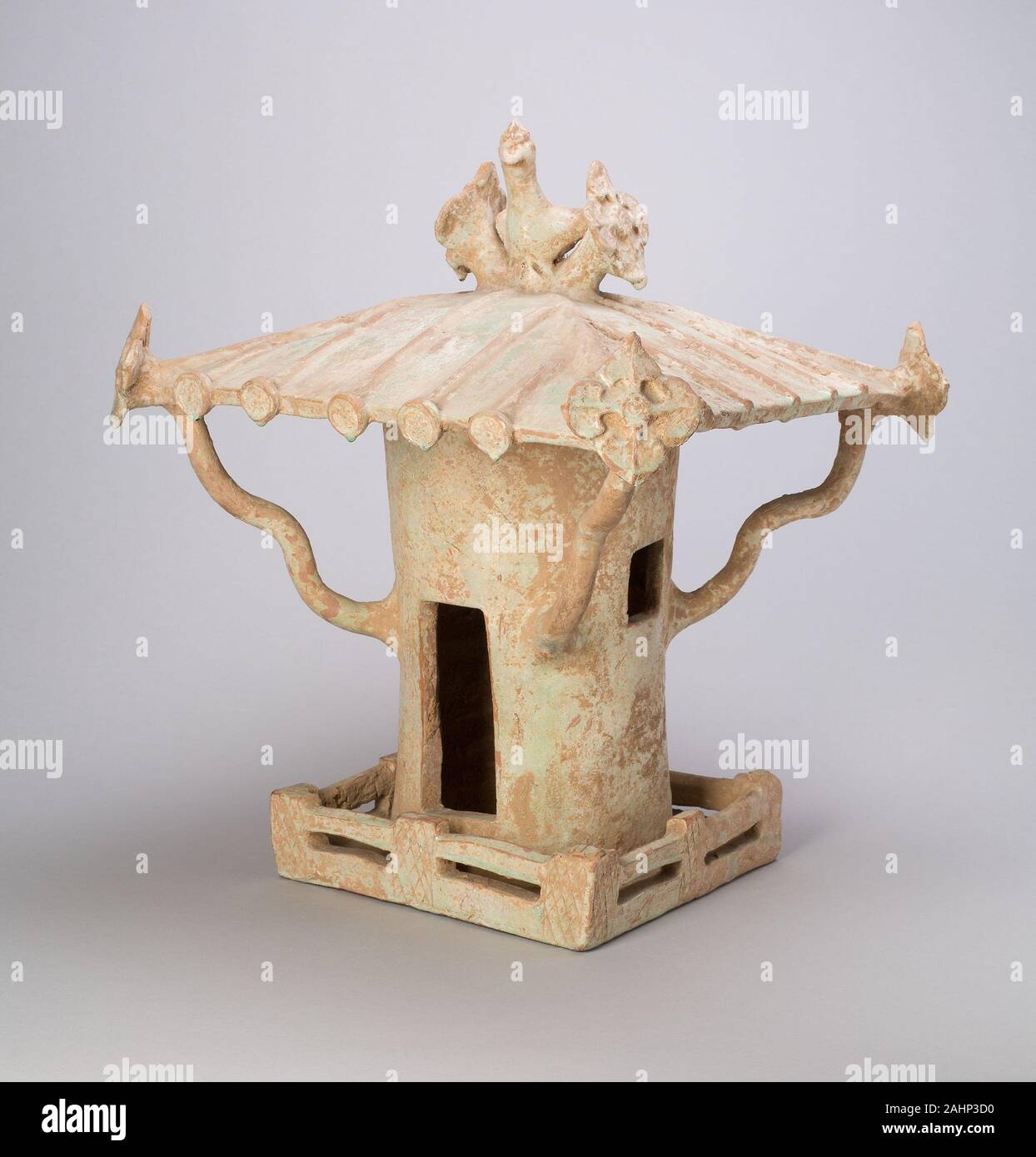 Top Story of a Tower (Tomb Model). 25 AD–220 AD. China. Earthenware ...
