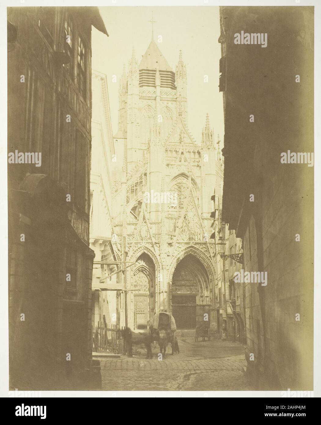 Bisson Frères. Saint Maclou de Rouen. 1854–1855. France. Albumen print ...