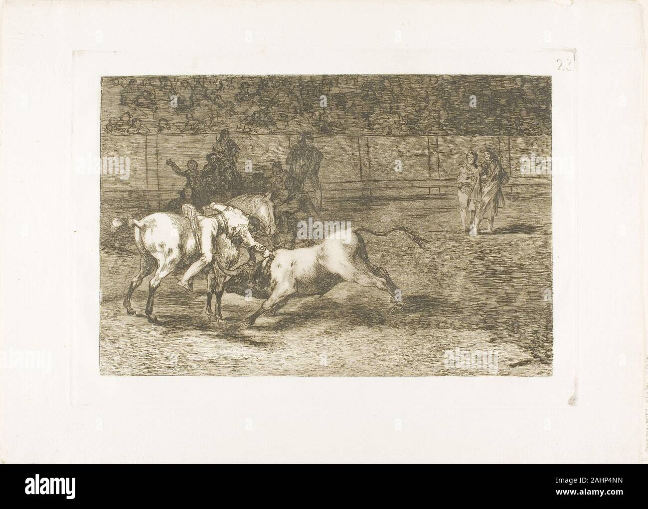 Francisco José de Goya y Lucientes. Mariano Ceballos, alias the Indian ...