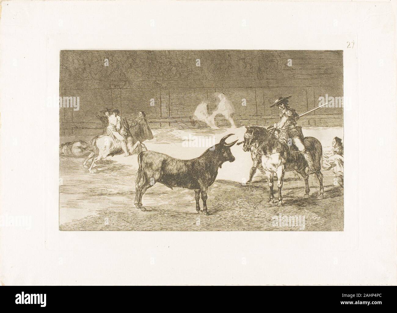 Francisco José de Goya y Lucientes. The Celebrated Picador, Fernando ...
