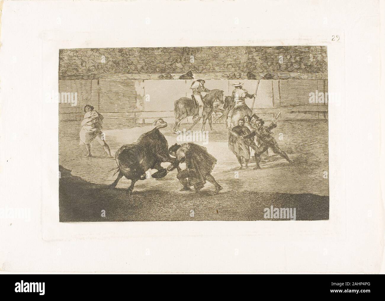 Francisco de goya bullfighting hi-res stock photography and images - Alamy