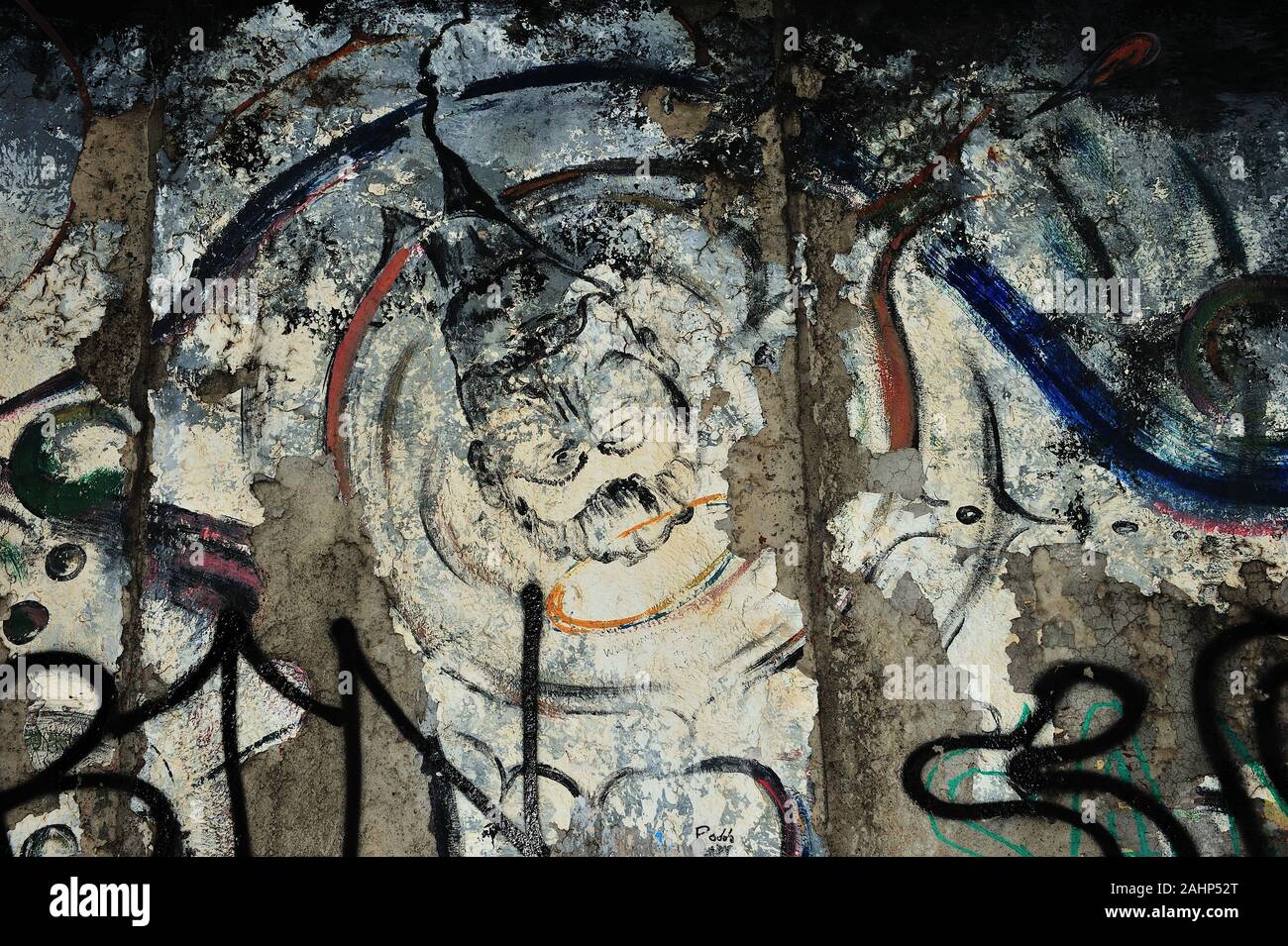 Berlin, berlin sights, wall, bright, cold war, colorful, colorful ...