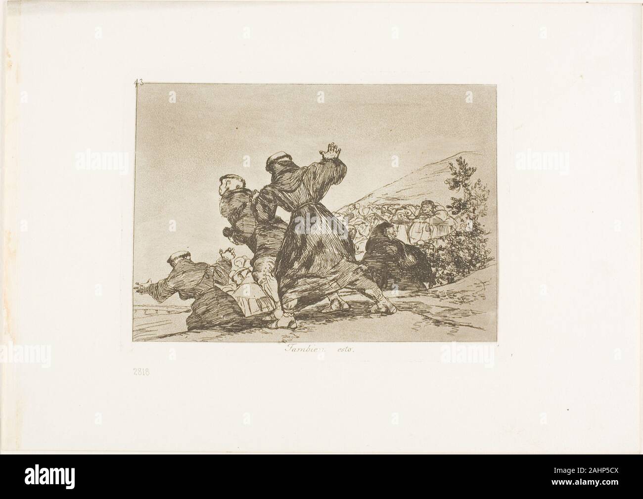 Francisco José de Goya y Lucientes. This too, plate 43 from The ...