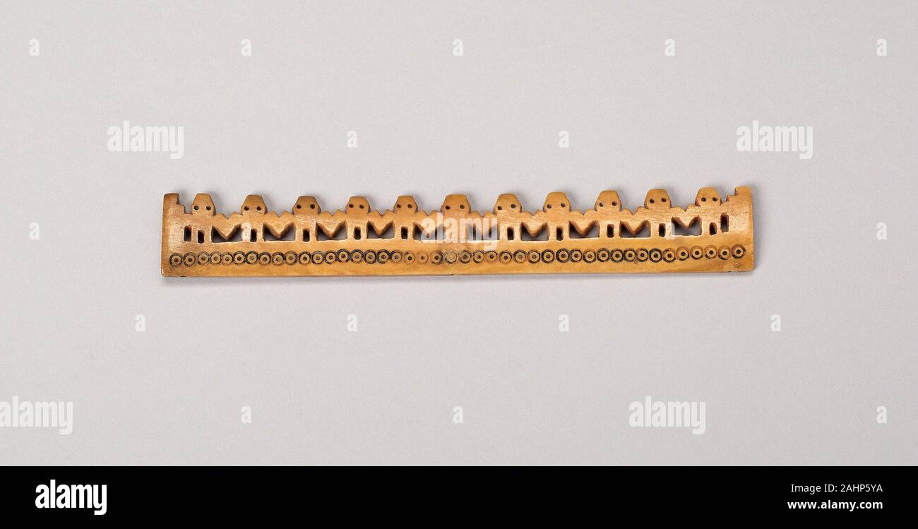 Nazca. Balance-Beam Scale with Row of Cut-Out Figures and Incised ...