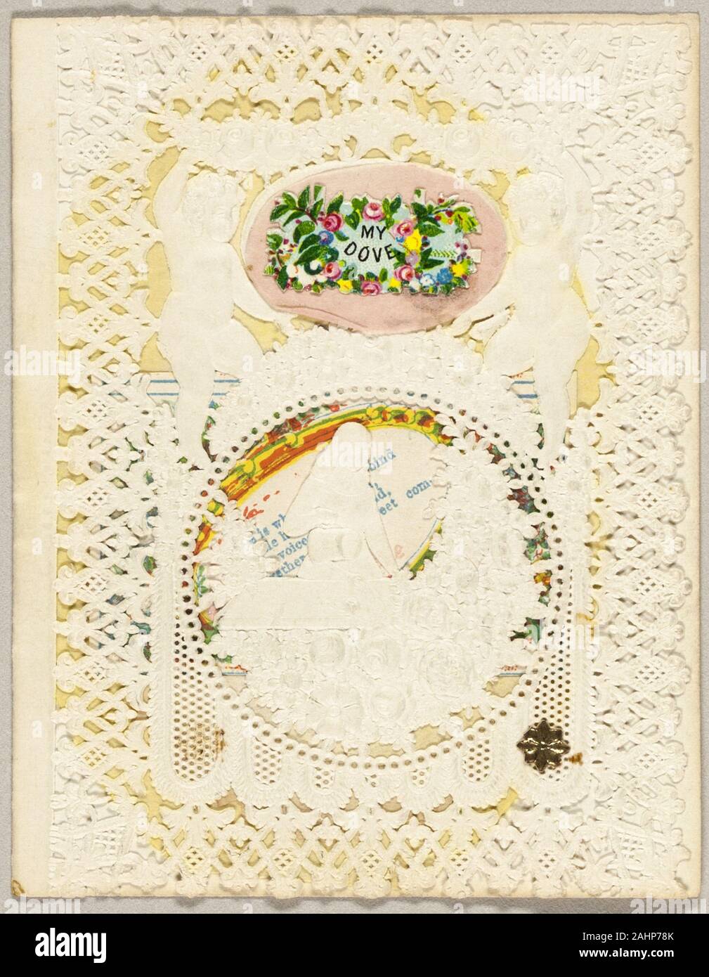 Embossed designed ivory wove paper hi-res stock photography and images ...