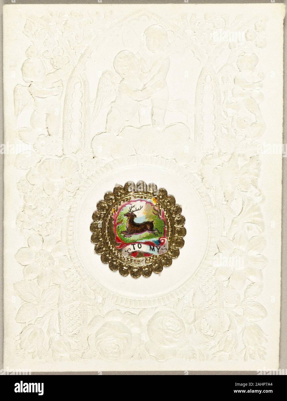 To My Dear (valentine). 1855–1865. United States. Collaged element on ...