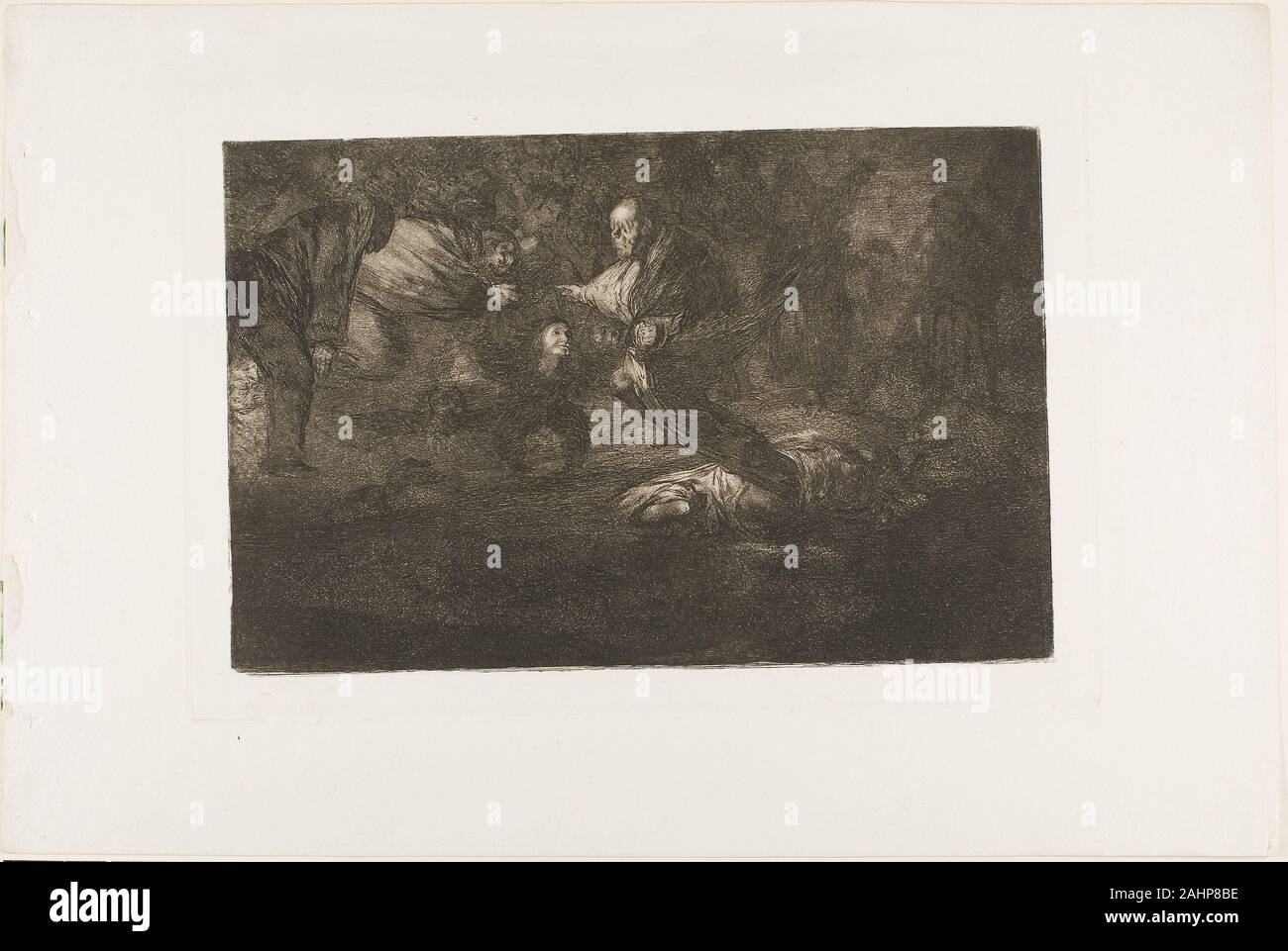 Francisco José de Goya y Lucientes. God creates them and they join up ...