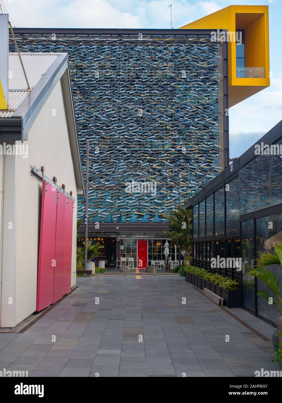Some Modern Architecture In Auckland Stock Photo - Alamy