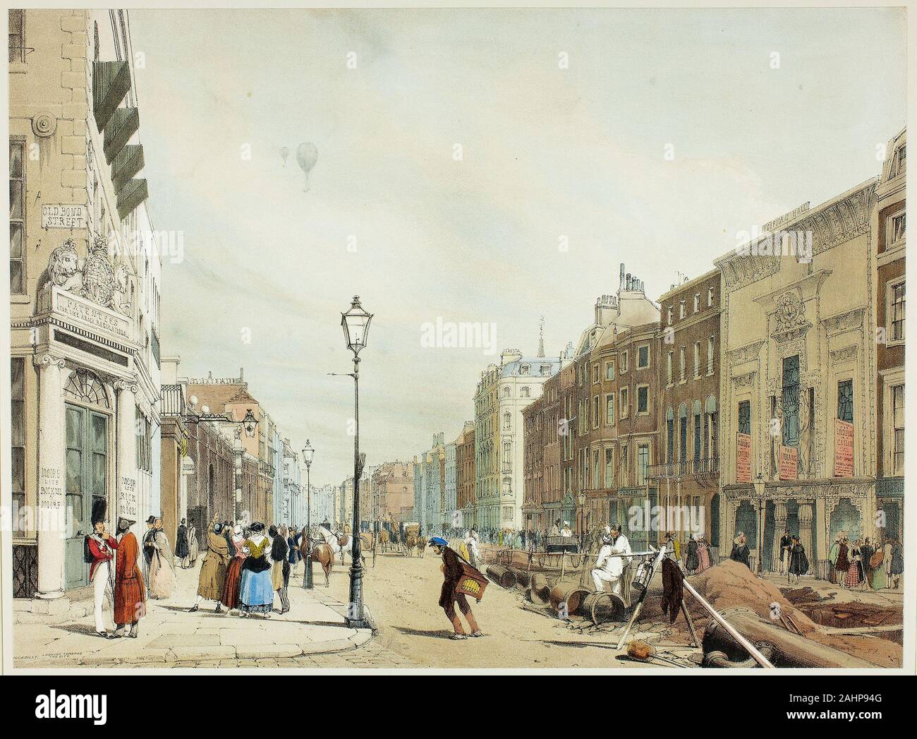 Thomas Shotter Boys. Piccadilly, Looking Towards the City, plate ...