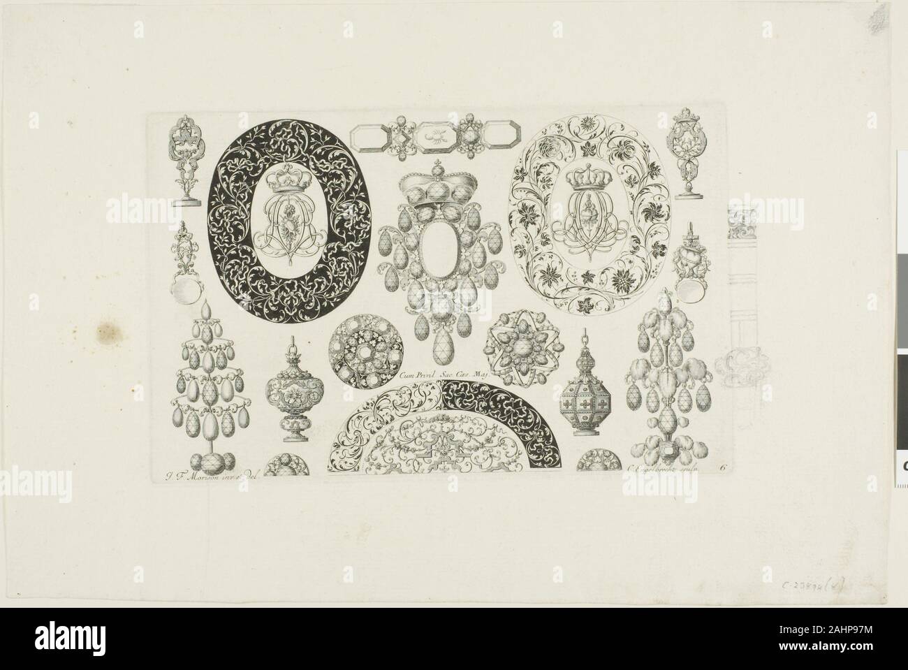 Christian Engelbrecht. Designs for Jewelry. 1692–1697. Germany ...