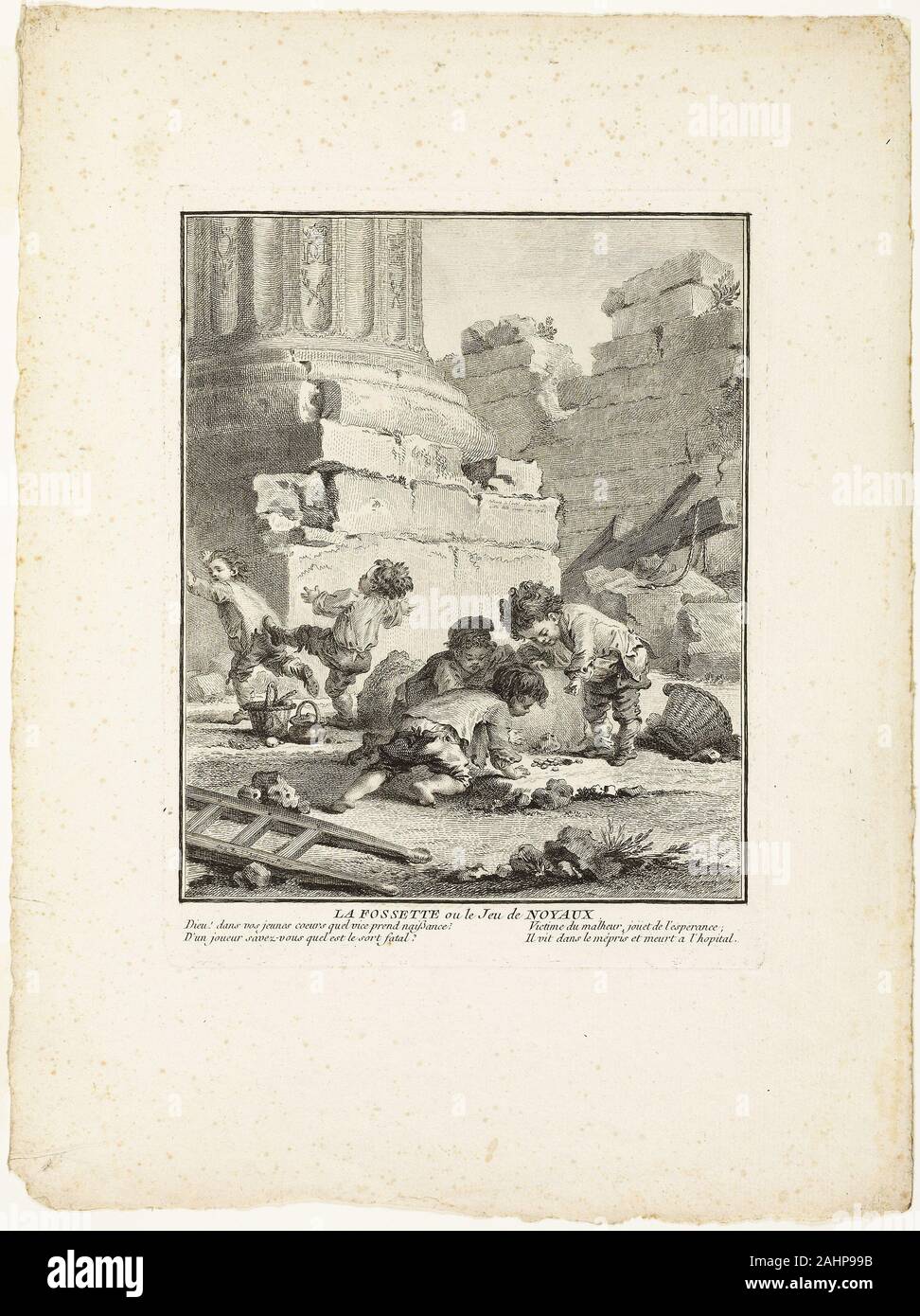 Jean Baptiste Tilliard, I. The Dimple, or The Game of Stones, from The ...