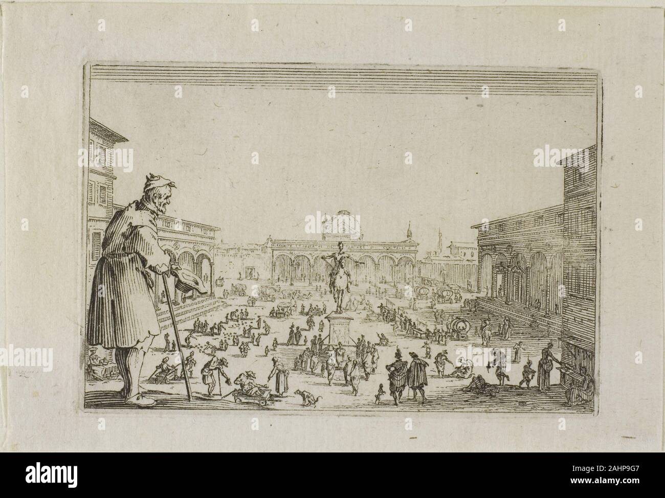 Jacques Callot. The March from the Palace of the Annunciation to ...