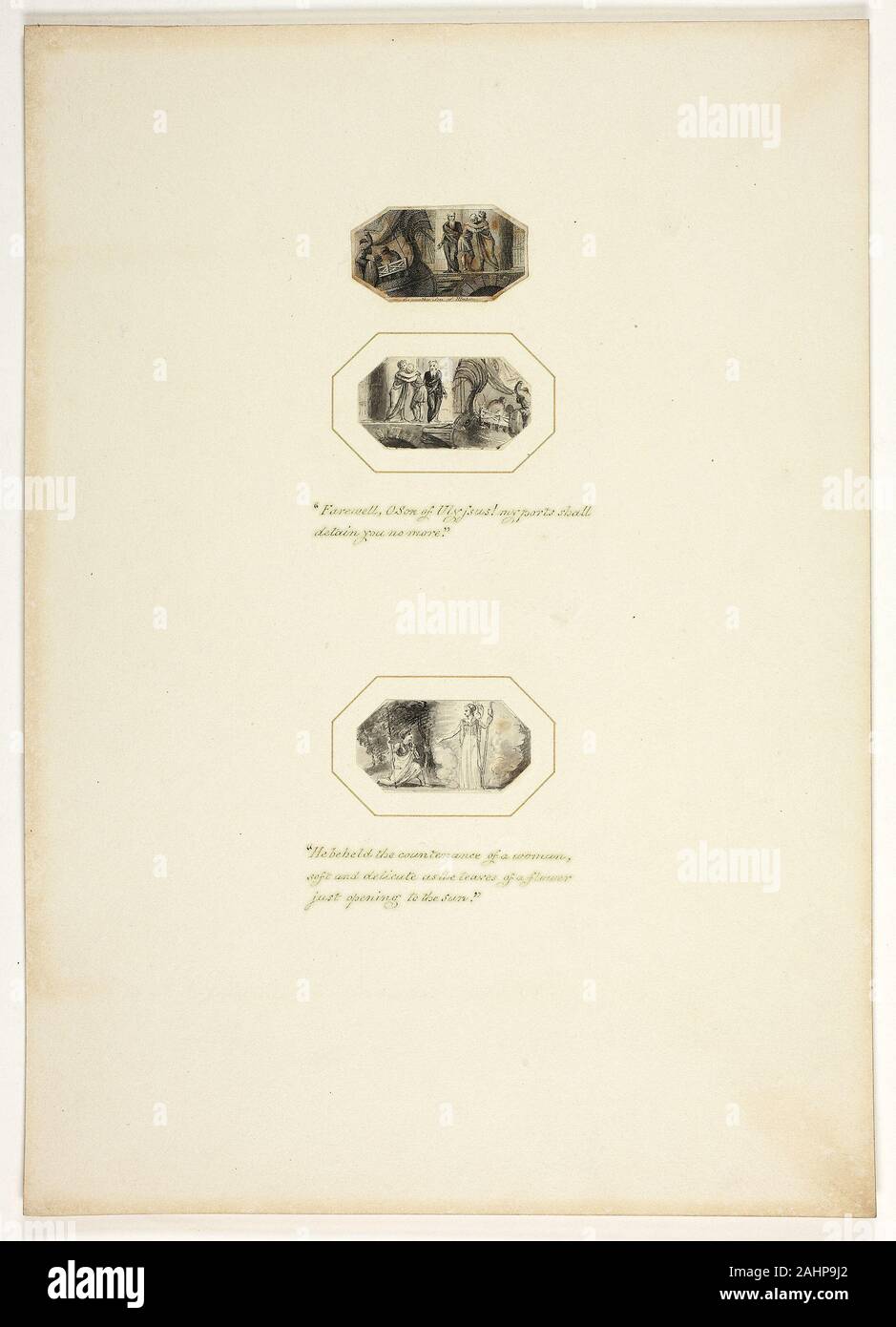 Thomas Stothard (Artist (original)). Plate from Telemachus. 1793–1803 ...