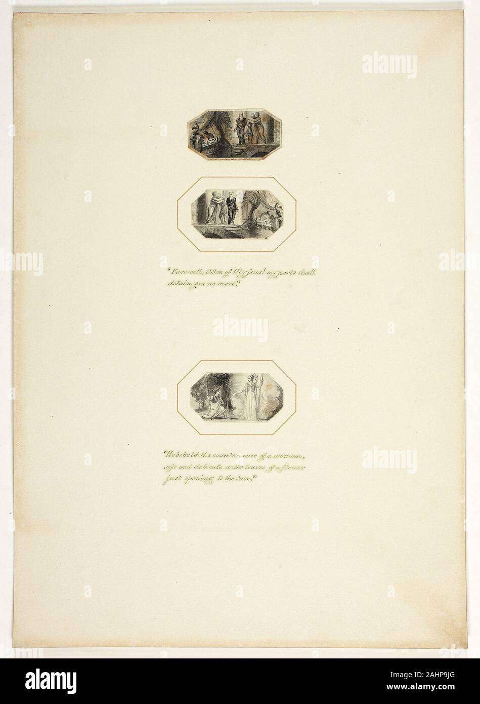 Thomas Stothard. Study for a plate from Telemachus. 1793–1803. England ...
