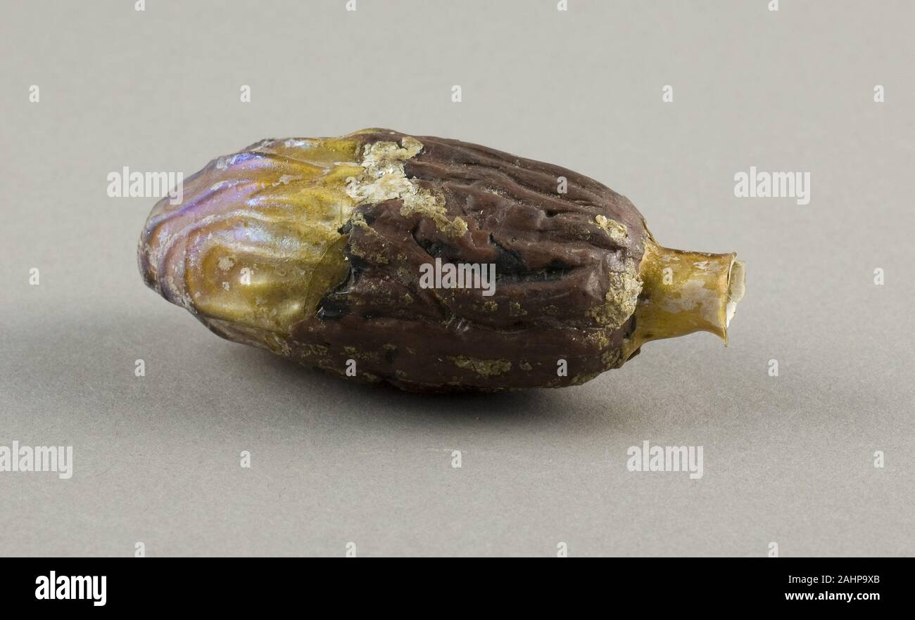Ancient Roman. Bottle in the Shape of a Date. 101 AD–200 AD. Syria ...