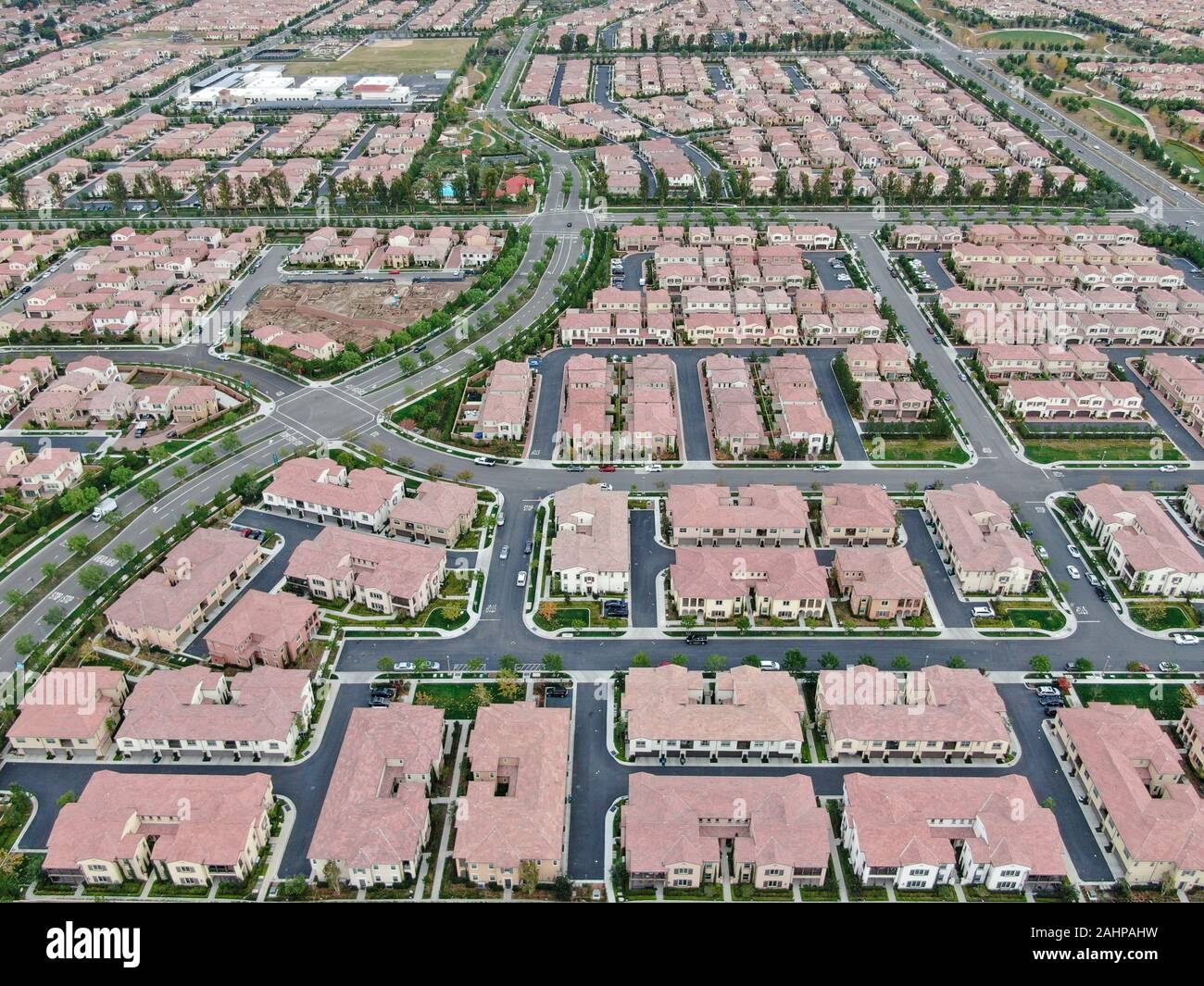 California suburban sprawl hi-res stock photography and images - Alamy