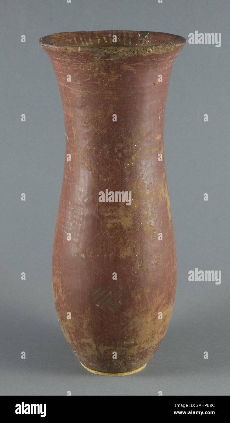 Ancient Egyptian. Vessel. 4000 BC–3500 BC. Egypt. terracotta Stock ...
