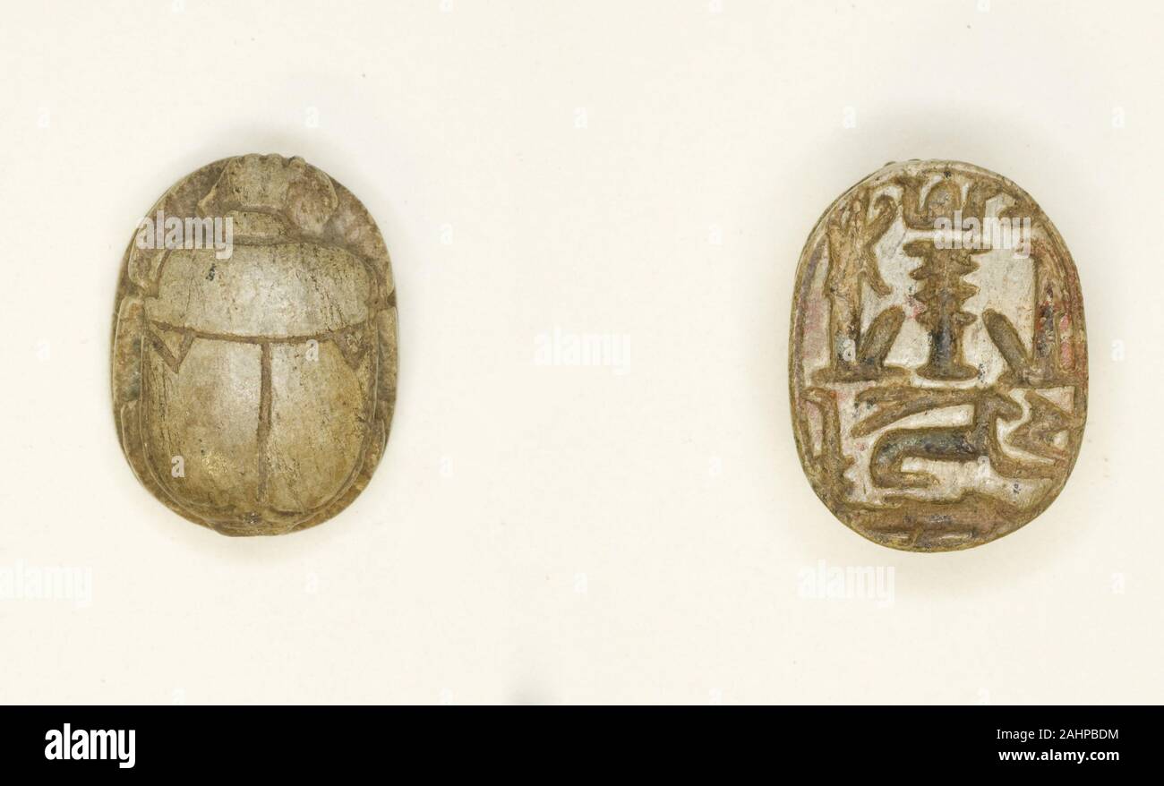 Ancient Egyptian. Scarab Gods and Hieroglyphs. 1550 BC–525 BC. Egypt ...