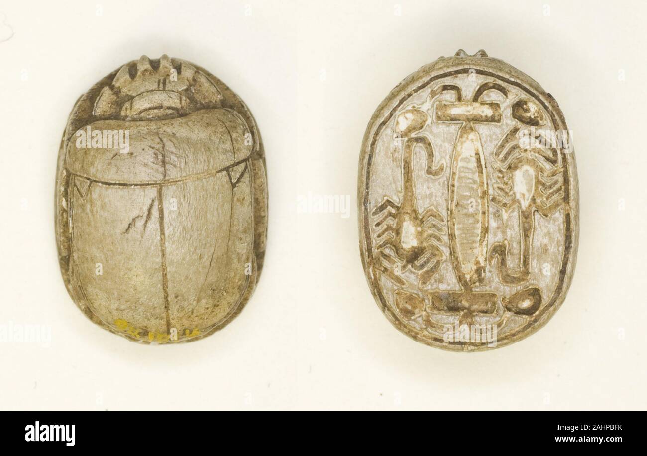 Ancient Egyptian. Scarab Scorpion Motifs. 1550 BC–1186 BC. Egypt ...
