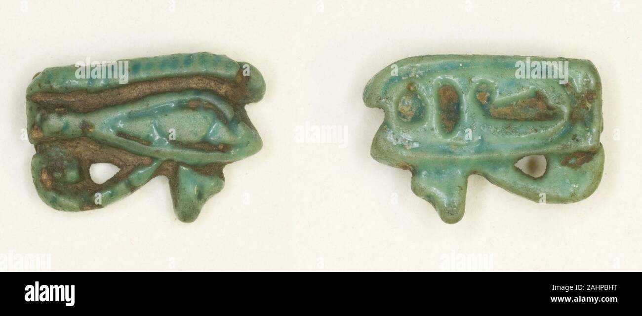 Ancient Egyptian. Amulet of the Eye of Horus. 1390 BC–1352 BC. Egypt ...