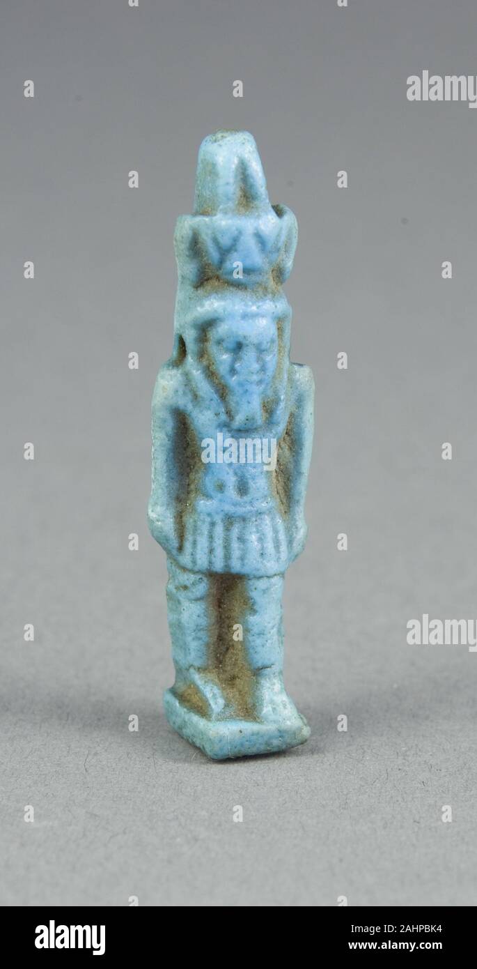 Ancient Egyptian. Amulet of the God Nefertem. 1069 BC–664 BC. Egypt ...