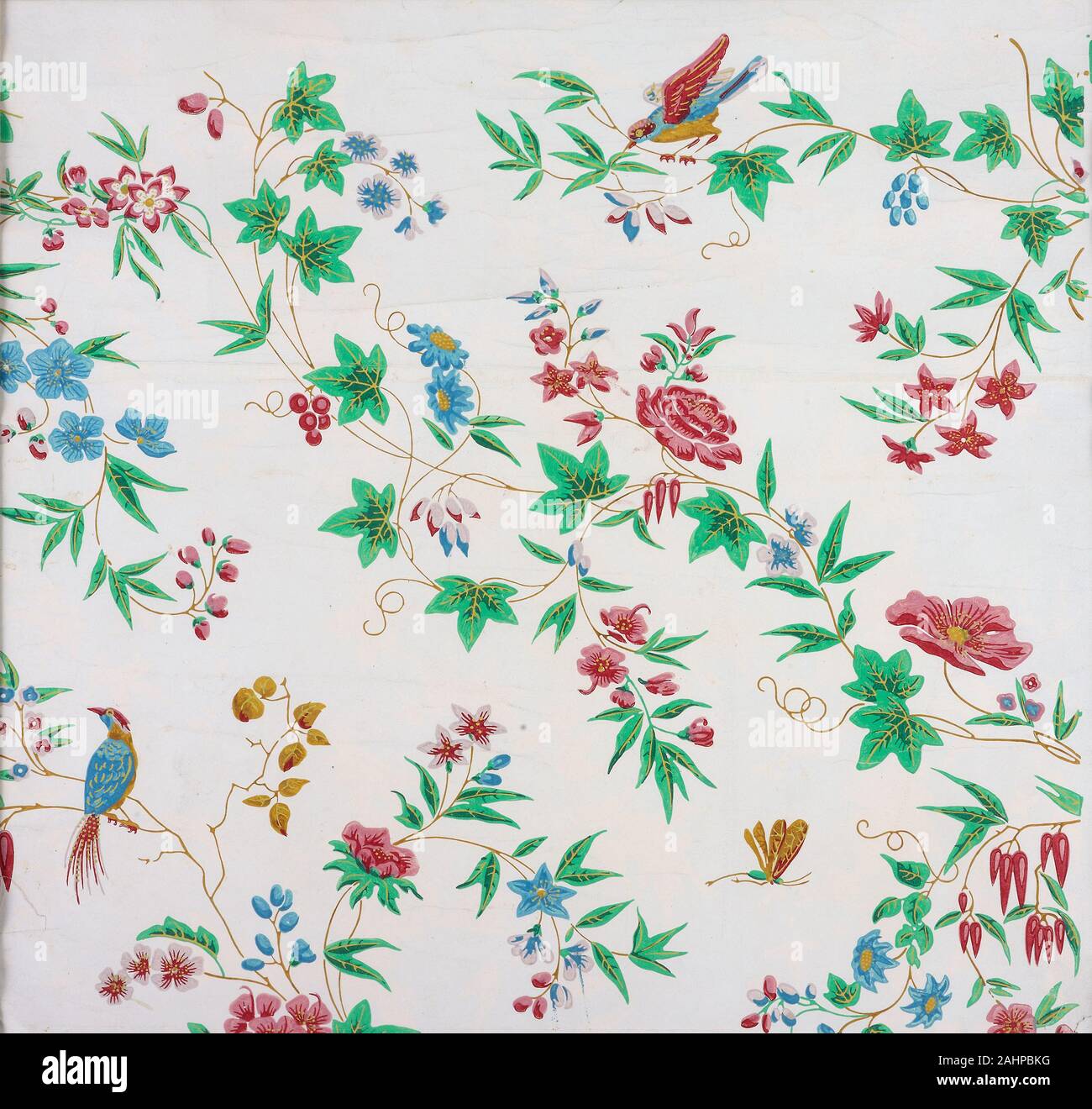 Wallpaper Fragment Depose au Tribunal de Commerce. 1815–1825. Paris ...