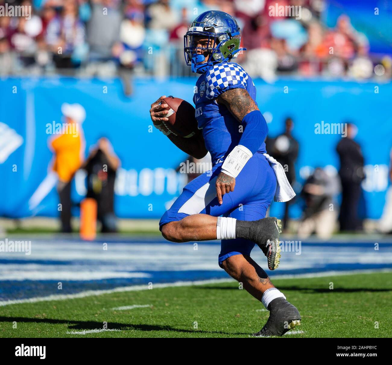 December 31, 2019: Kentucky Wildcats wide receiver Lynn Bowden Jr. (1 ...