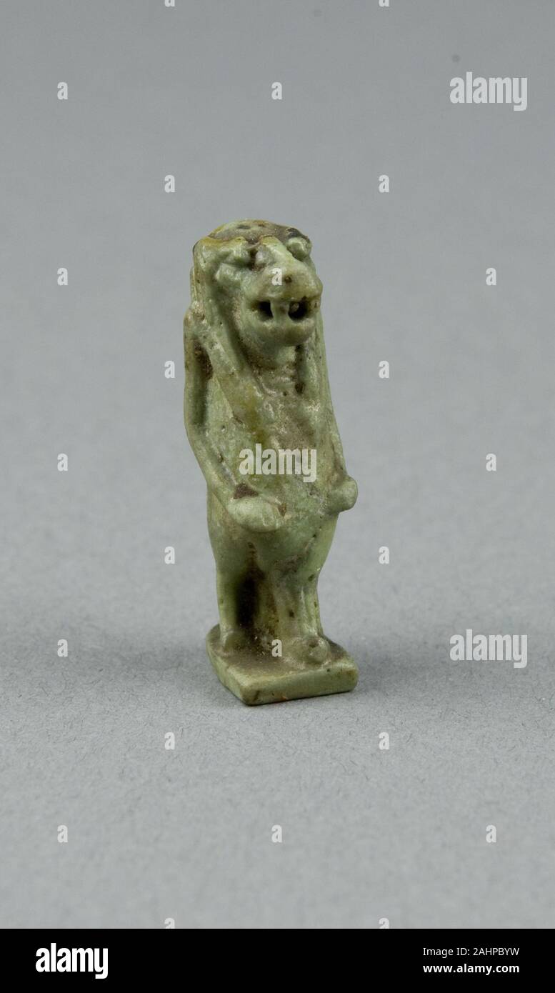 Ancient Egyptian. Amulet of the Goddess Tawaret (Toeris). 1070 BC–656 ...