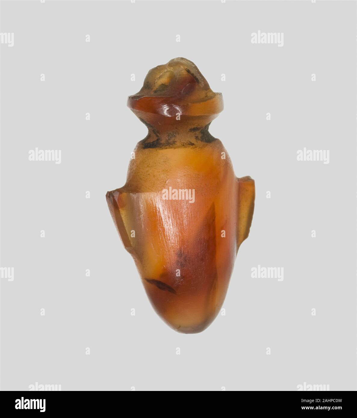 Ancient Egyptian. Amulet of a Heart. 1070 BC–656 BC. Egypt. Carnelian ...