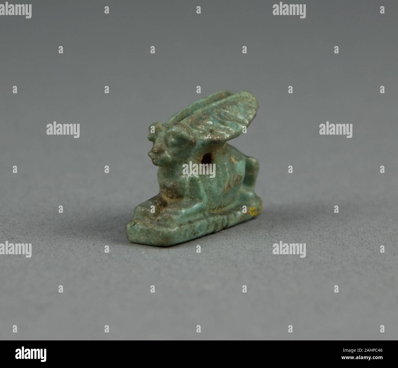 Ancient Egyptian. Amulet of a Hare. 1070 BC–656 BC. Egypt. Faience ...