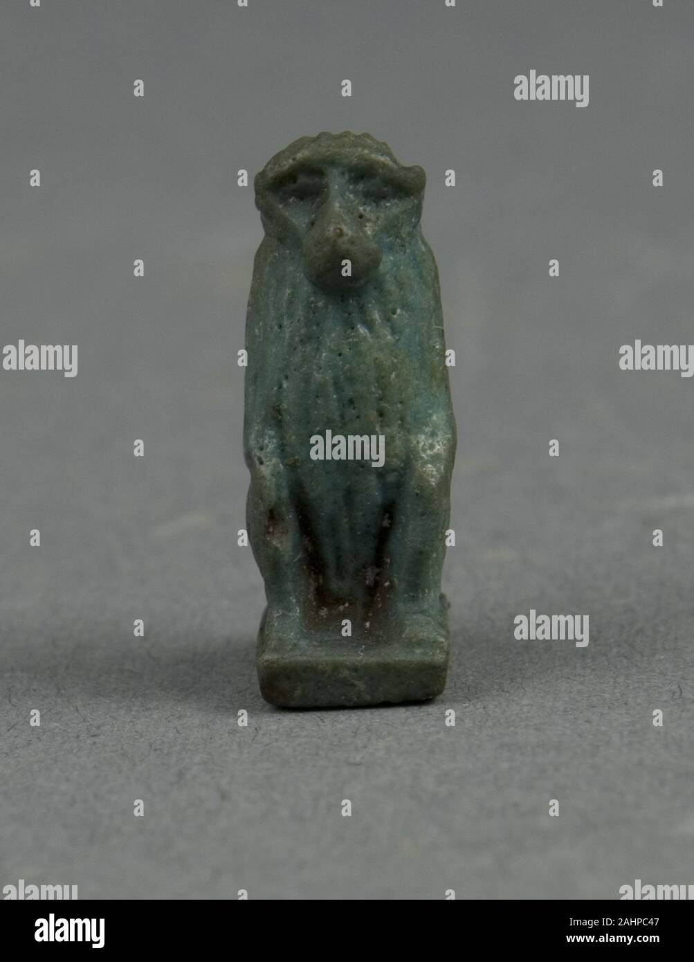 Ancient Egyptian. Amulet of an Ape. 1070 BC–656 BC. Egypt. Faience ...