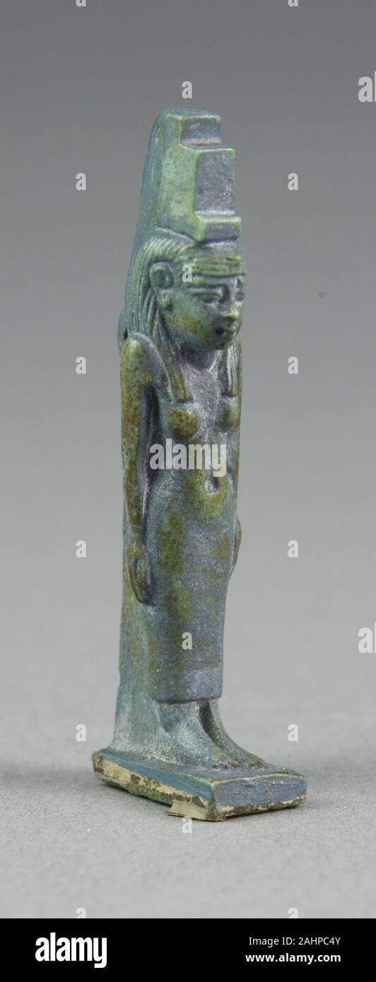 Ancient Egyptian. Amulet of the Goddess Isis. 1070 BC–656 BC. Egypt ...