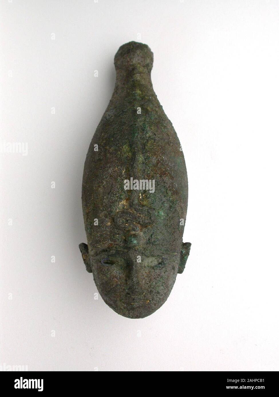 Ancient Egyptian. Head of the God Osiris. 1069 BC–664 BC. Egypt. Bronze ...