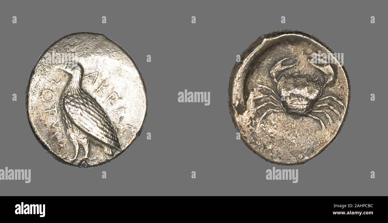 Ancient Greek. Tetradrachm (Coin) Depicting an Eagle. 472 BC–413 BC ...