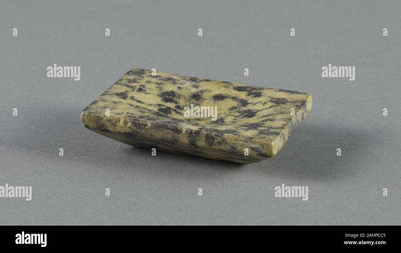 Ancient Egyptian. Palette. 1985 BC–1650 BC. Egypt. Diorite gneiss Stock ...