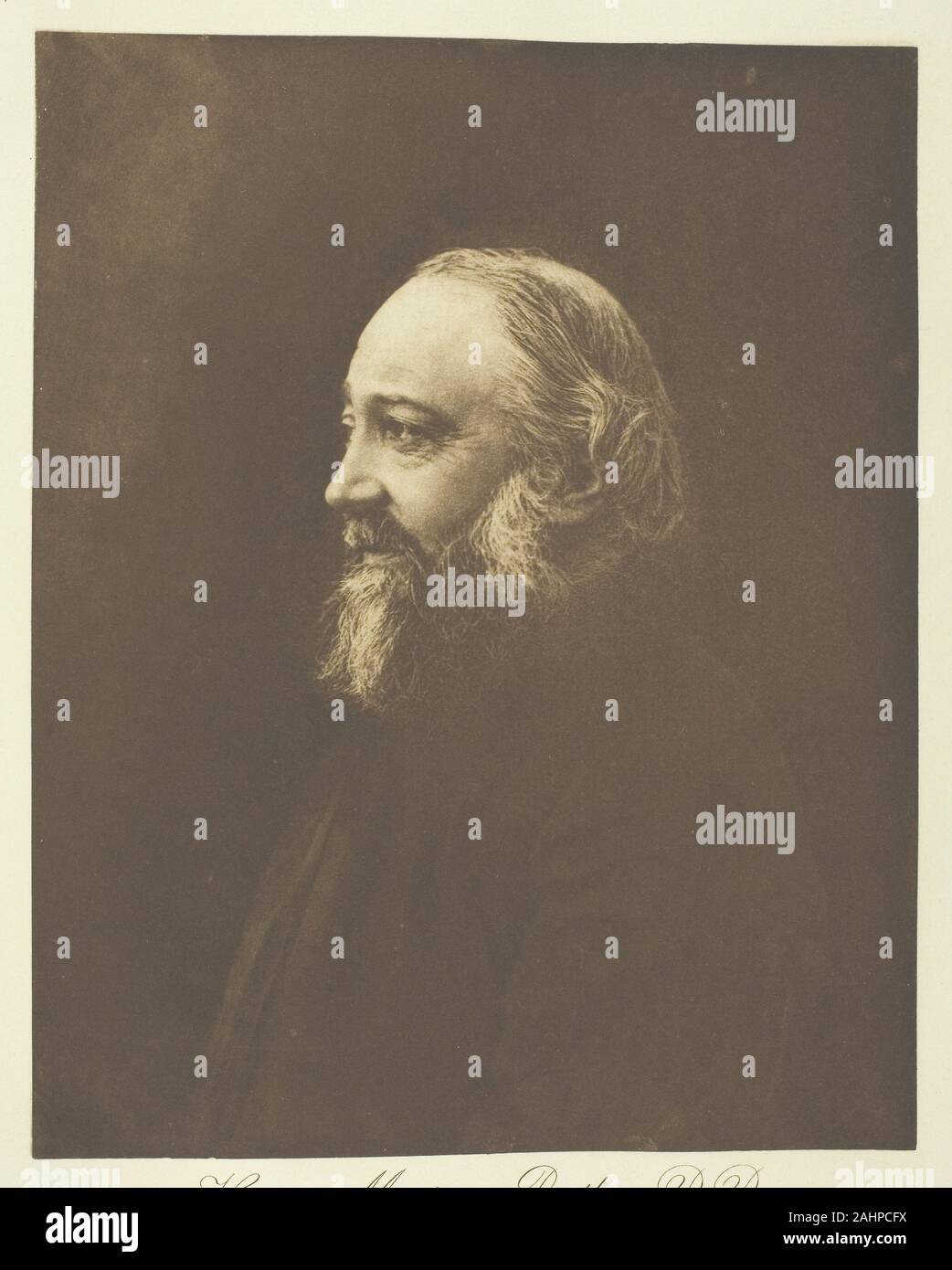 Henry Herschel Hay Cameron. The Very Reverend Dr. Butler (Master of ...