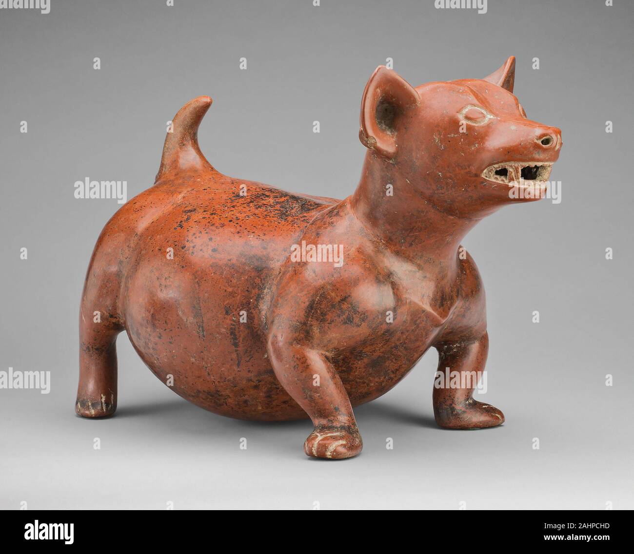 Colima. Figure of a Dog. 1 AD–200 AD. Colima. Ceramic and pigment Stock ...