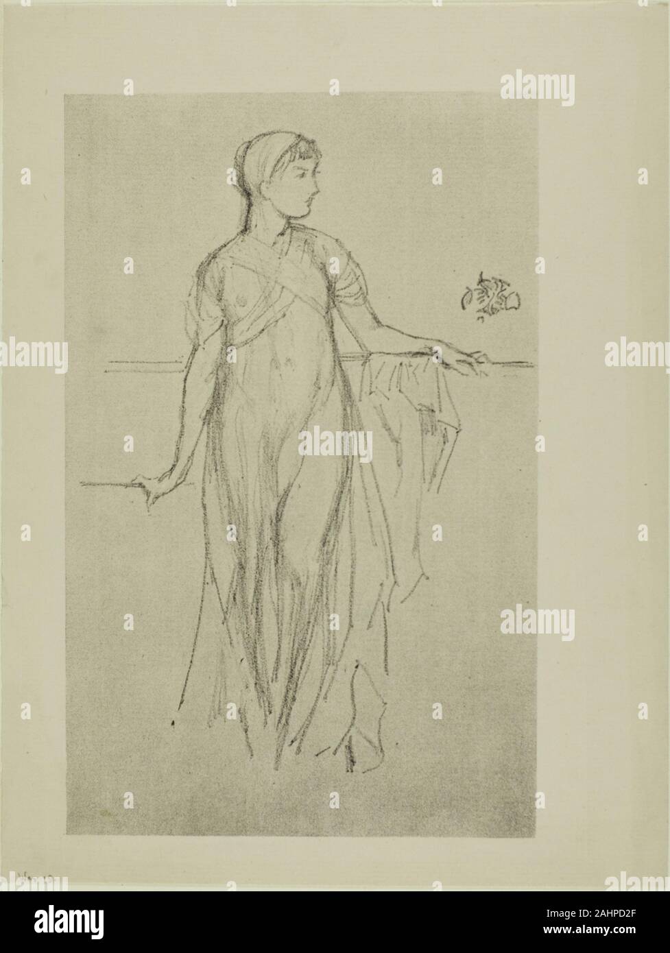 James McNeill Whistler. Study. 1879. United States. Lithograph, in ...