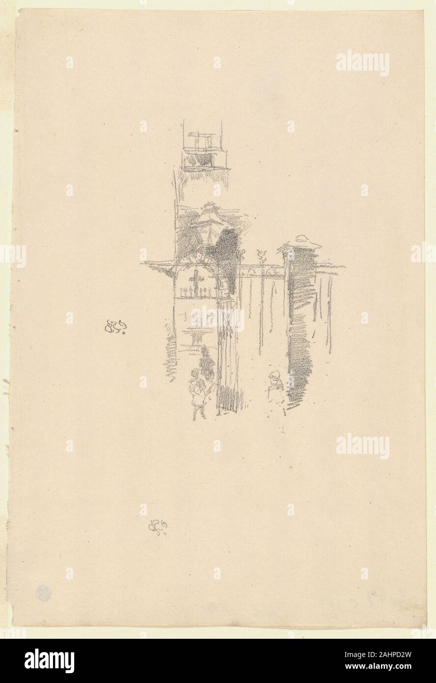 James McNeill Whistler. Entrance Gate. 1887. United States. Transfer ...