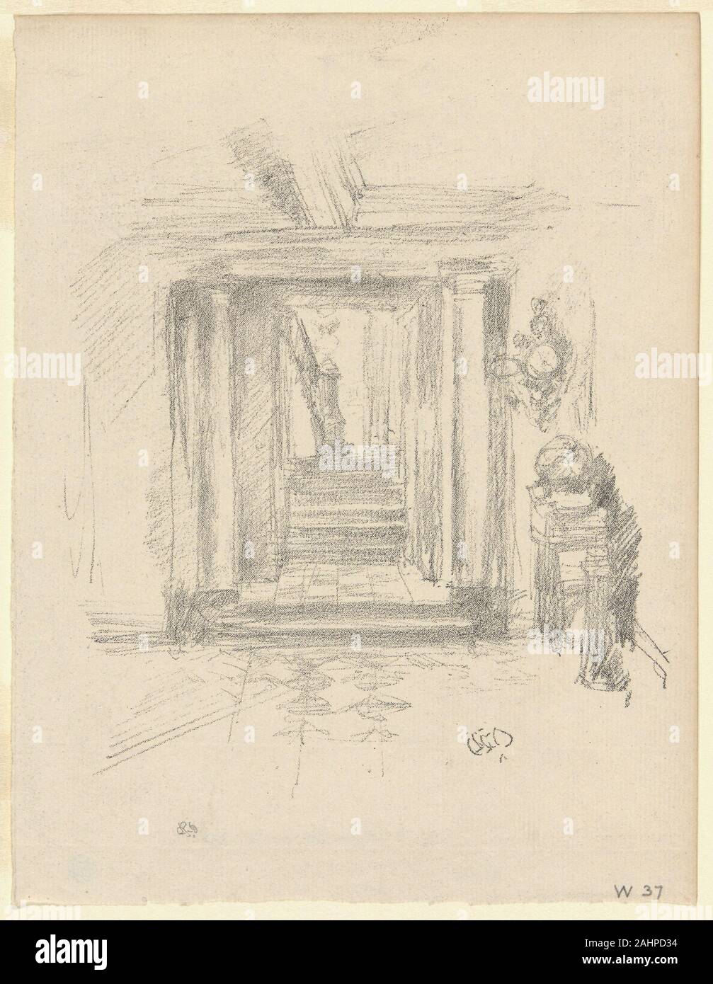 James McNeill Whistler. Staircase. 1891. United States. Transfer ...